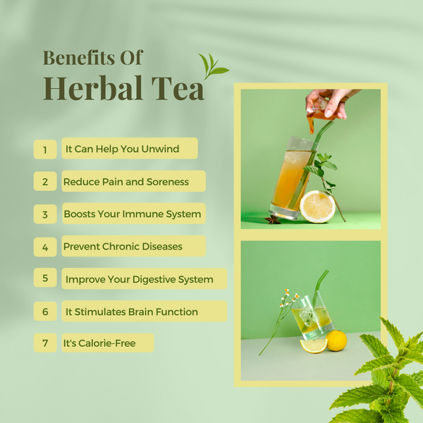 The Many Benefits of Herbal Tea - TeaTreasure