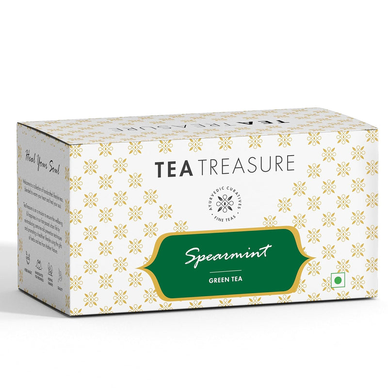 Green Tea Pyramid Bags - TeaTreasure
